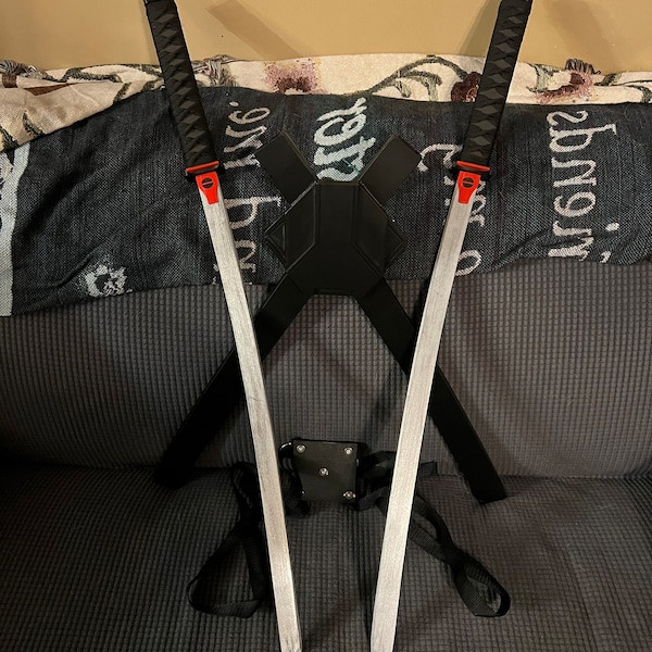 Full Set WOOD Deadpool Inspired Scabbard Set. - Etsy