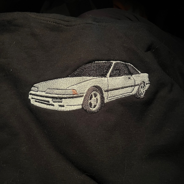 Custom Car Embroidered Sweatshirt, Race Car Hoodie, Car Lovers ...