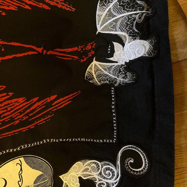 Spider Web Collar Patch - Etsy