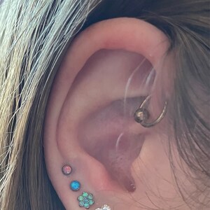 Industrial Piercing/ Scaffold Piercing Bar Surgical Steel | Etsy