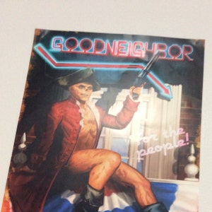 Fallout 4 John Hancock of Goodneighbor Pinup Art Print 11x17 Inch Open ...