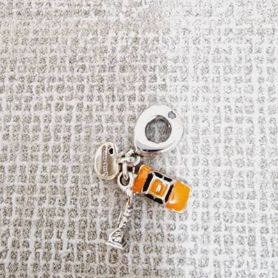 Pandora, Mother & Daughter Hearts Dangle Charm, Pandora Charms, Charms ...