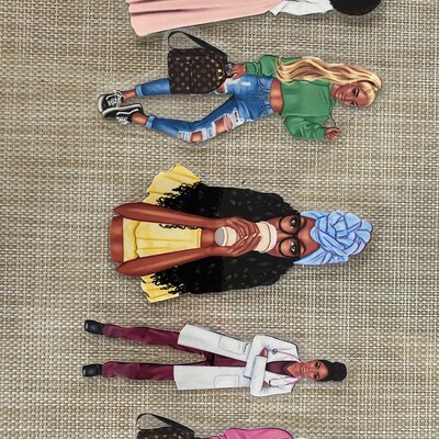 African American Bookmark Set black Girl Bookmarksblack Girl Magic ...