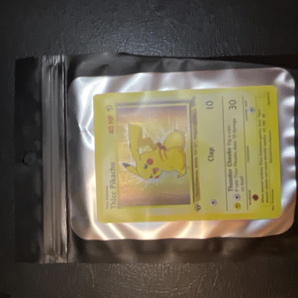 Custom-made Thicc Charizard Card - Etsy