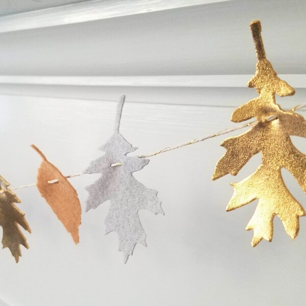 Gold Metallic Felt / Wool Felt Sheets 12x17 Inches / Metallic Felt ...