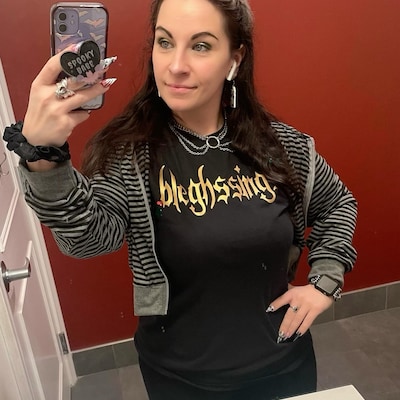 Goth Black Red Zombie Flamingo Yard Sculpture Garden Decor Blood ...