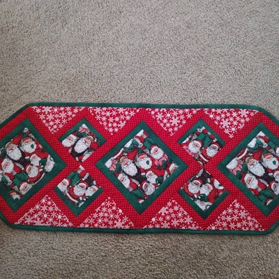 Francis Table Runner PDF PATTERN upgrade to Video Tutorial Available - Etsy