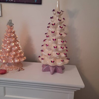 Atlantic 314 Lava Ceramic Tree With Mother of Pearl - Etsy