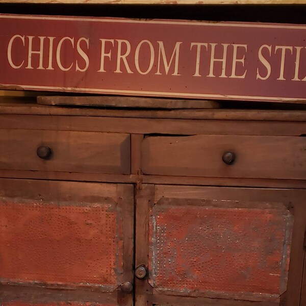 Custom Business Est. Date Sign - Primitive Rustic Hand Made Vintage ...