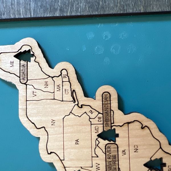 Personalized US Travel Map, US Travel Map, Travel Map Tracker, Family ...