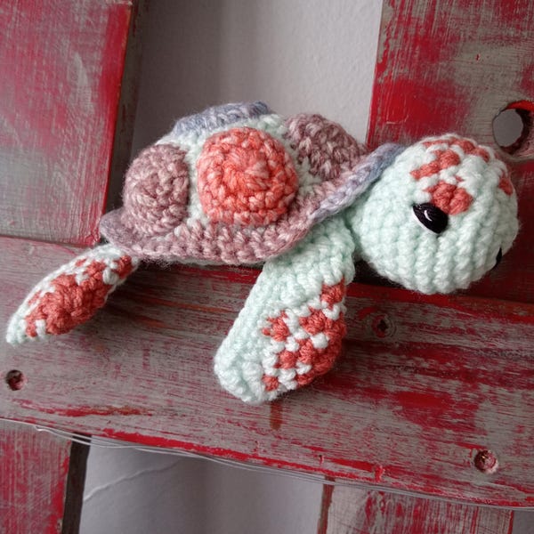 Terri Sea Turtle- PDF Download - Etsy
