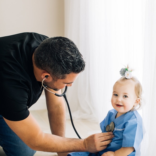 Personalized Kids Dinosaur Lab Coat With Tyrannosaurus Rex Embroidery ...