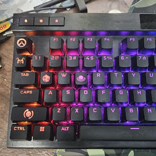 Rune Keycap Set, Elder Futhark Runes, Artisan Keycaps, Custom Keys for ...