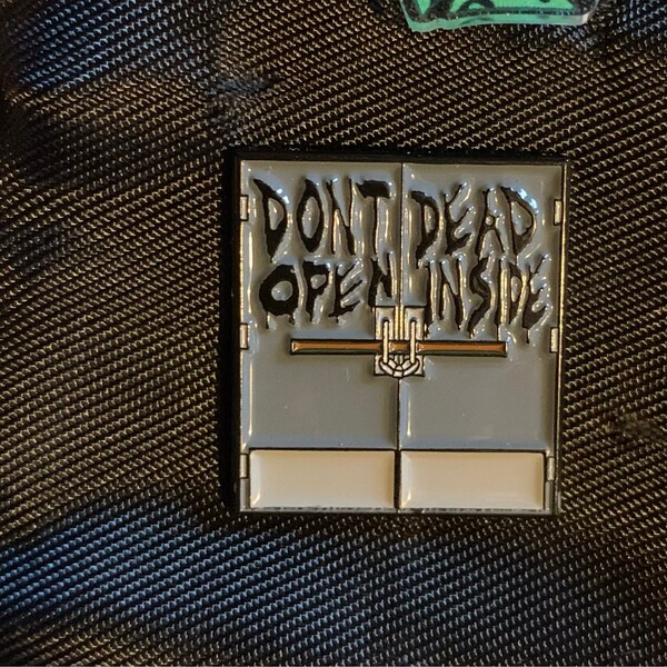 Science Fiction Double Feature Ticket Hard Enamel Pin - Red Lapel ...