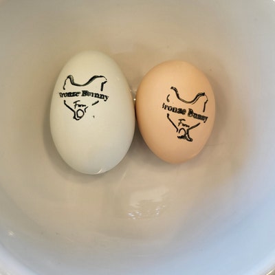 Mini Egg Safe Ink Pad Black Size: 1.75 X 2.5 Food Safe Ink Pad Egg ...