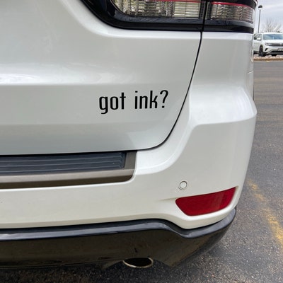 Got Ink Custom Vinyl Sticker - Etsy