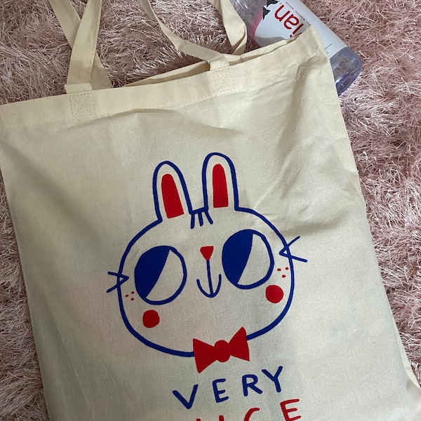 Very Nice Tote Bag / Shopping Bag - Etsy