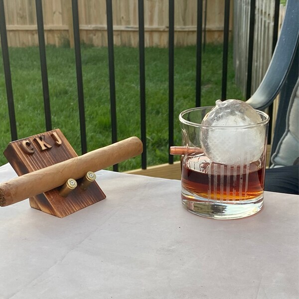 Cigar Stand (burned Wood) Cigar Rest, Fathers, Mothers, Valentine’s ...