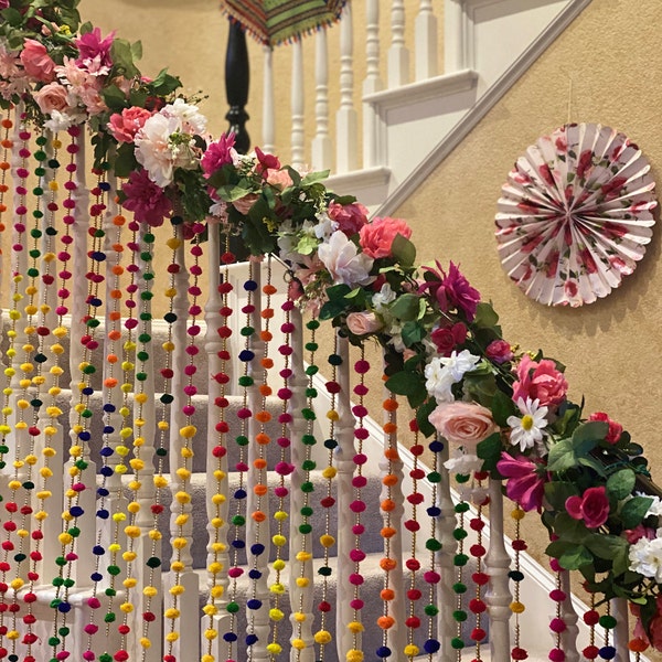 50 Pc SALE Deewali Marigold Flower Garland Strings for Diwali Wedding ...