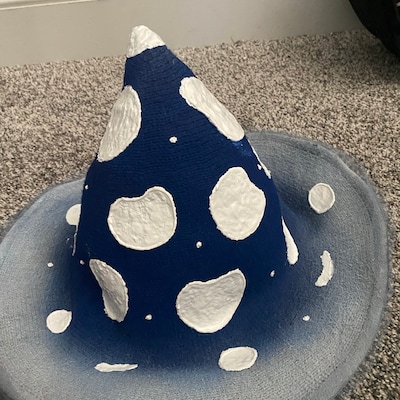 Inky Cap Mushroom Hat Witchy Wool Slouchy Tiktok Trend Mushroomcore ...