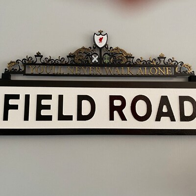 Liverpool 3D Signs YNWA You'll Never Walk Alone and Liverbird Sign ...