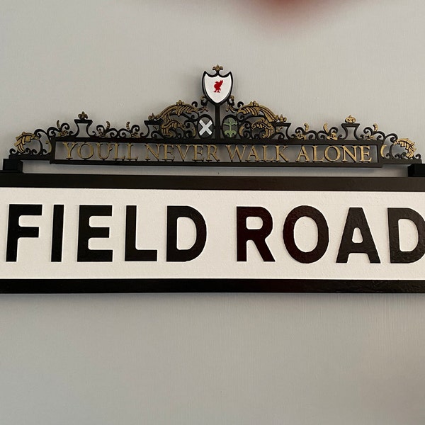 Liverpool 3D Signs - YNWA You'll Never Walk Alone and Liverbird Sign ...