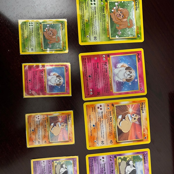 Holographic Pokémon Card - Etsy