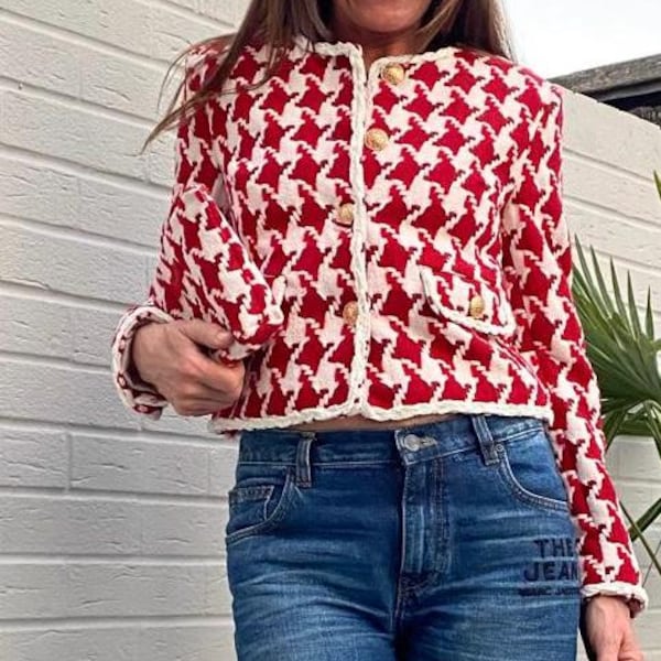 FREDDIE JACKET - Pdf Sewing Pattern - Tweed Jacket - Sizes 6 -22 UK ...