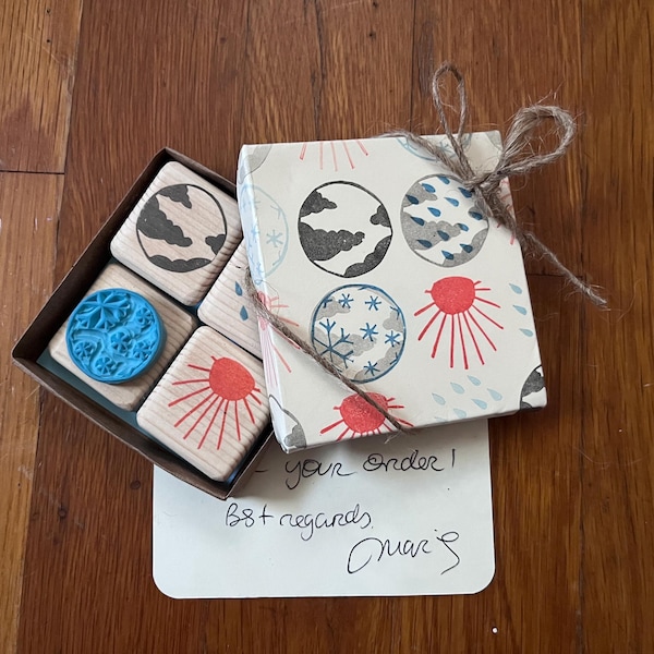 Bullet Journal Stamp, Sardine, Scale Pattern, Bujo, Hand Carved, Wood ...