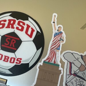 Alex Morgan USWNT Sticker Magnet - Etsy