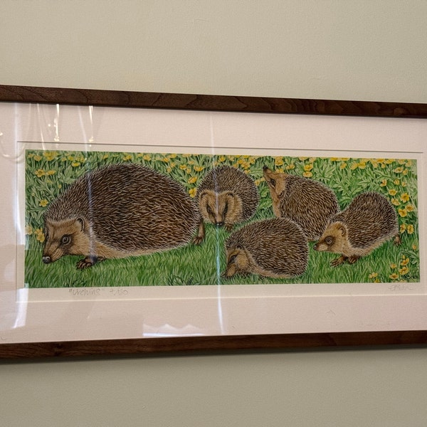 Solid Walnut Canvas Float Frame - Etsy UK