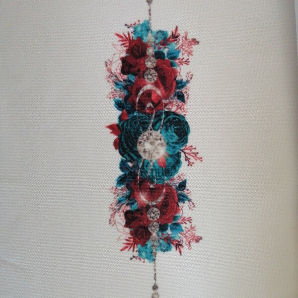 Diamond Floral Frames in Turquoise and Burgundy, Wedding Frame Clip Art ...