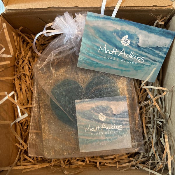 Wave in a Box Fused Glass Wave Wall Art Sun 25x25cm10, Turquoise Teal ...