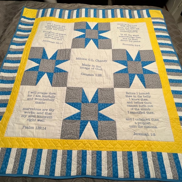 Log Cabin Cross Quilt Kit: Christian Quilting Pattern SIZE 18X24 - Etsy