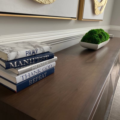 Modern Book Stack Book Set Coffee Table Books Coffee Table Decor Modern ...