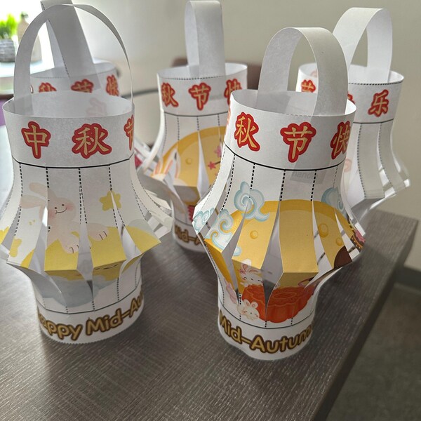 Mid-autumn Festival Coloring Page, Moon Festival Activity Sheet ...