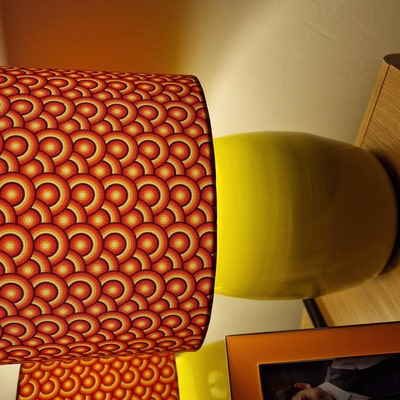 Yellow Lampshade, Yellow Light Shade, Mustard Yellow, Mustard Home ...
