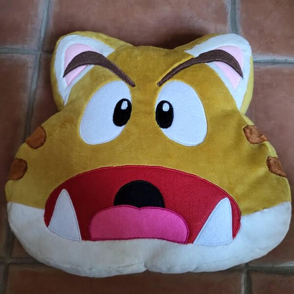 Whomp Pluszowy - Poduszka Whomp - Whomp Super Mario Pluszowy - Etsy