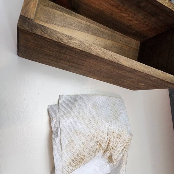 Tampon Pads Discrete Bathroom Box Storage, Feminine Care Products ...