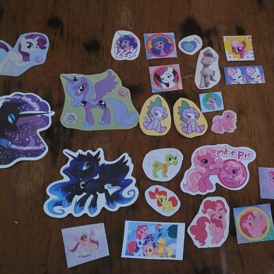My Little Pony Stickers Pack Customizable - Etsy