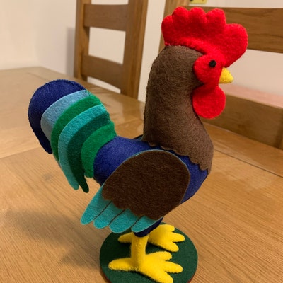 Felt Turkey Sewing Pattern PDF Birds Stuffed Animals Toy Ornament Gift ...