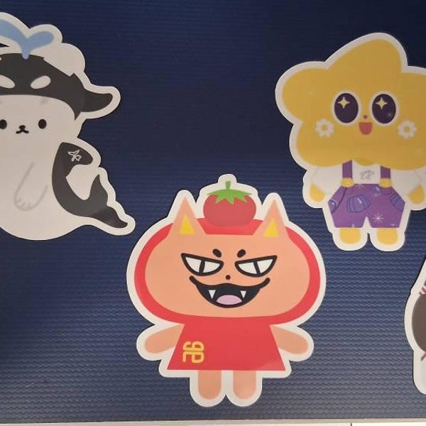 BL Vinyl Stickers Williamest Perthsanta Pondphuwin Juniormark Firstkhaotung Geminifourth ...