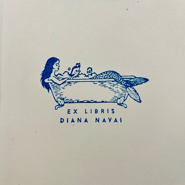 ROB RABBIT Exlibris Stamp, Book Stamp,personalized Stamp,custom,unique ...