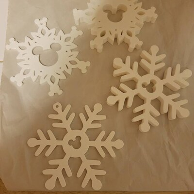 Disney Standing Snowflakes - Etsy