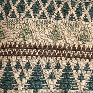 Berber Afghan Overlay Mosaic Crochet PATTERN ONLY Digital | Etsy
