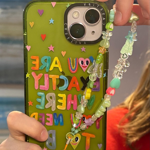 Customized Phone Chain, Personalized Phone Chain, Make Your Own Phone ...