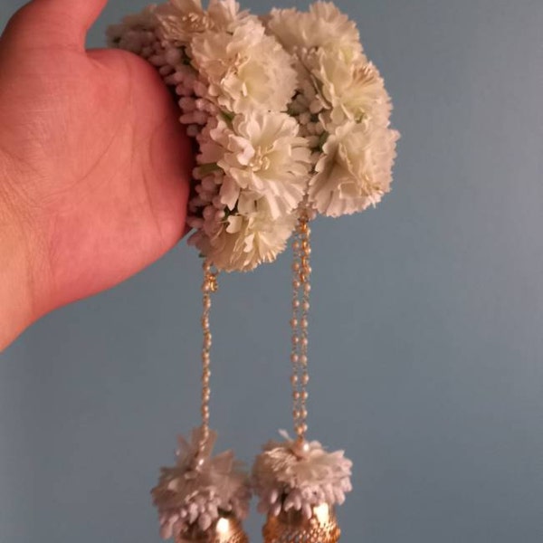 Red Bridal Shells Haldi Floral Jewelry Mehendi Floral Shells Jewelry ...