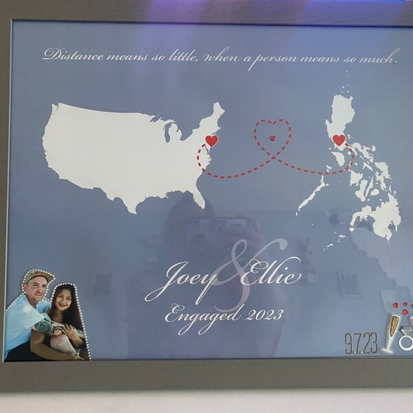 Personalized Puerto Rico Map: Custom Puerto Rico Wedding, Engagement ...