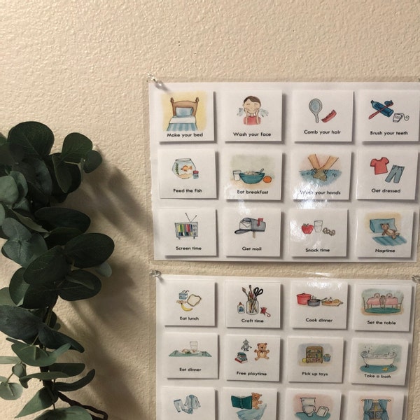 Daily Rhythm Cards & Weather Wheel Bundle - Etsy