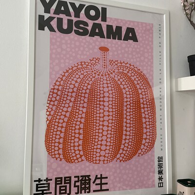 Yayoi Kusama Colorful Poster Printable, Digital Download, Exhibition ...